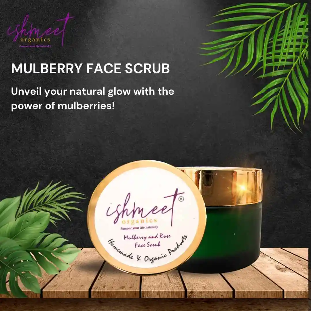 Buy Best Mulberry face scrub for dry skin online
